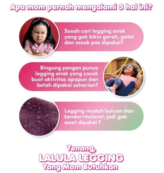 Lalula Official FB – Celana Legging Anak Highwaist Premium
